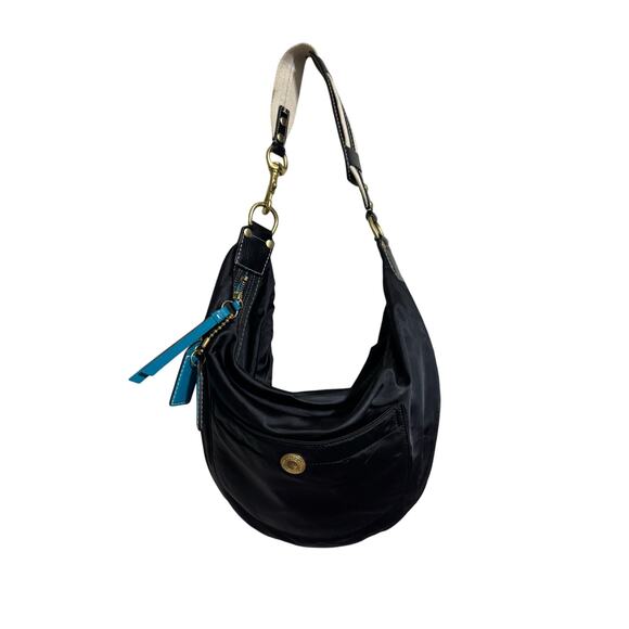 Coach | Bags | Coach Hobo Crescent Nylon Shoulder Bag | Poshmark